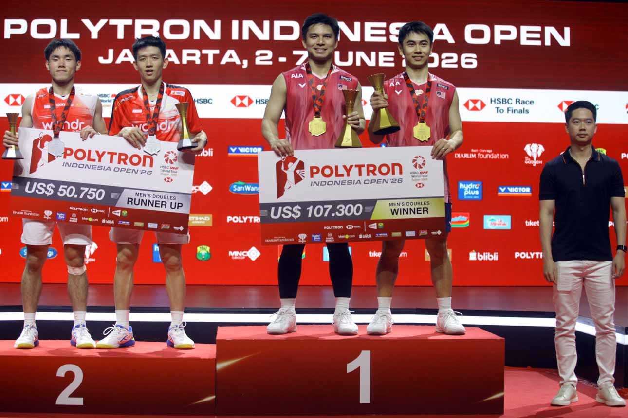 Foto: Raymond/Joaquin Gagal Juara di Indonesia Open 2026 - Koran Jakarta