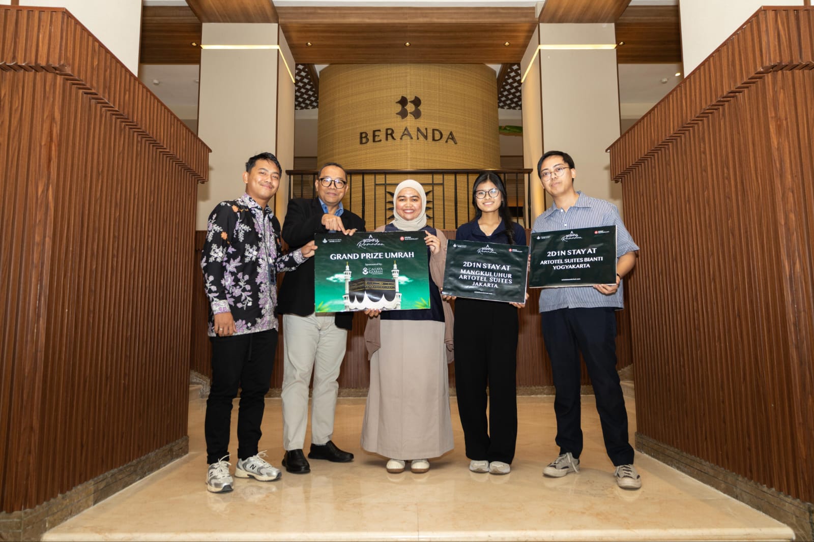 Mangkuluhur ARTOTEL Suites Jakarta Umumkan Pemenang Umrah Gratis!