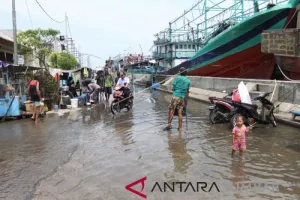 BPBD DKI Tetapkan Pos Pintu Air Angke Siaga 1 Waspadai Banjir