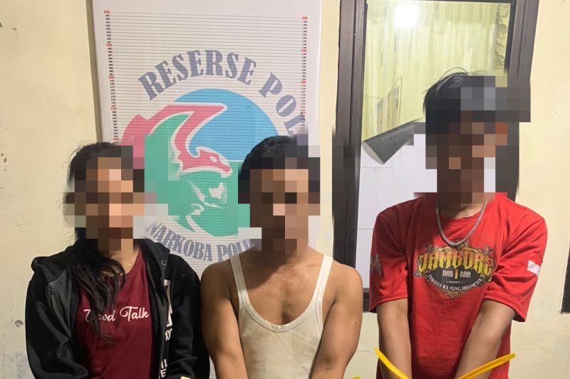 Polres Agam Tangkap Tiga Pelaku Pesta Narkoba saat Malam Takbiran Idul Adha